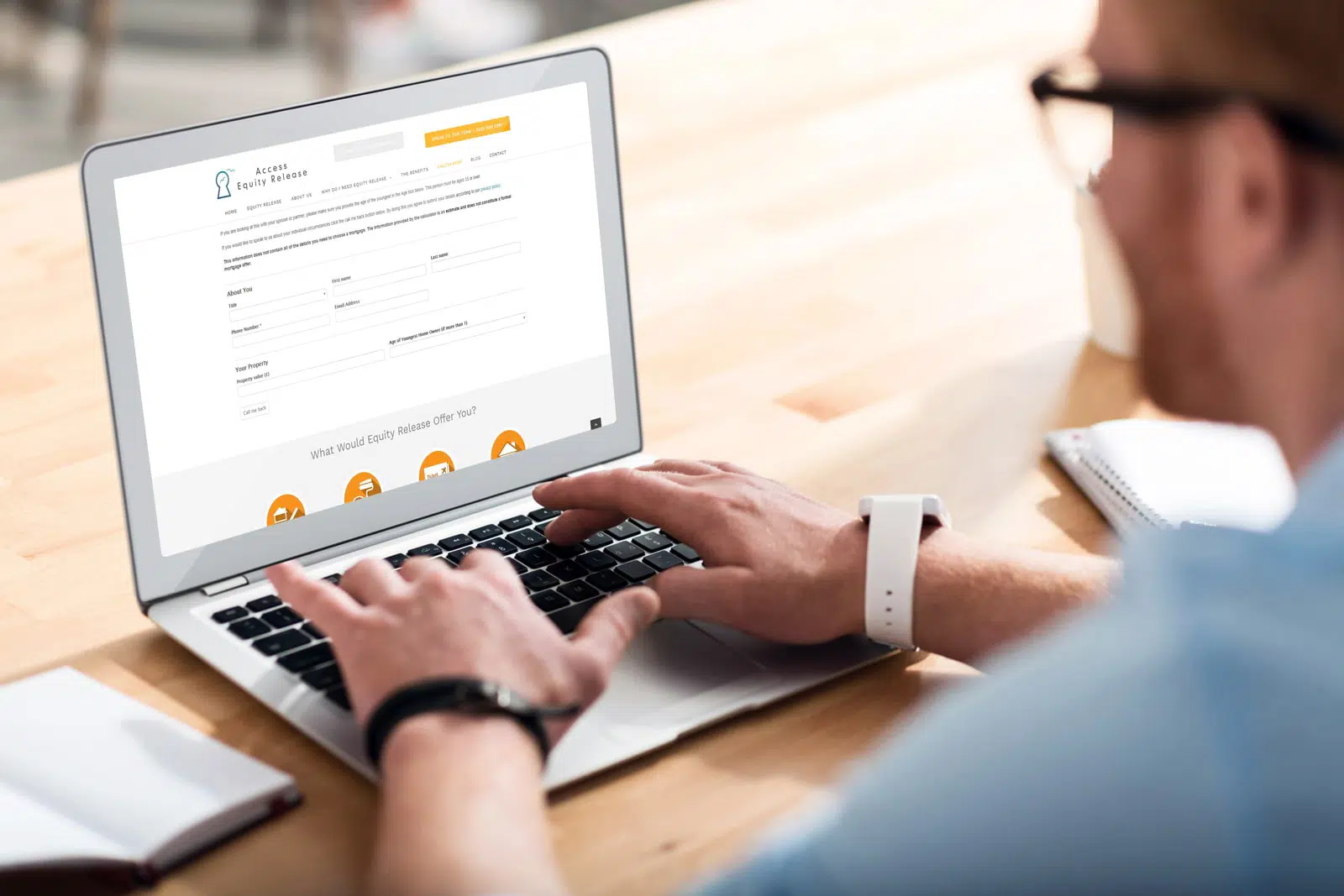 Access Equity Release - WordPress website built by JJ Solutions